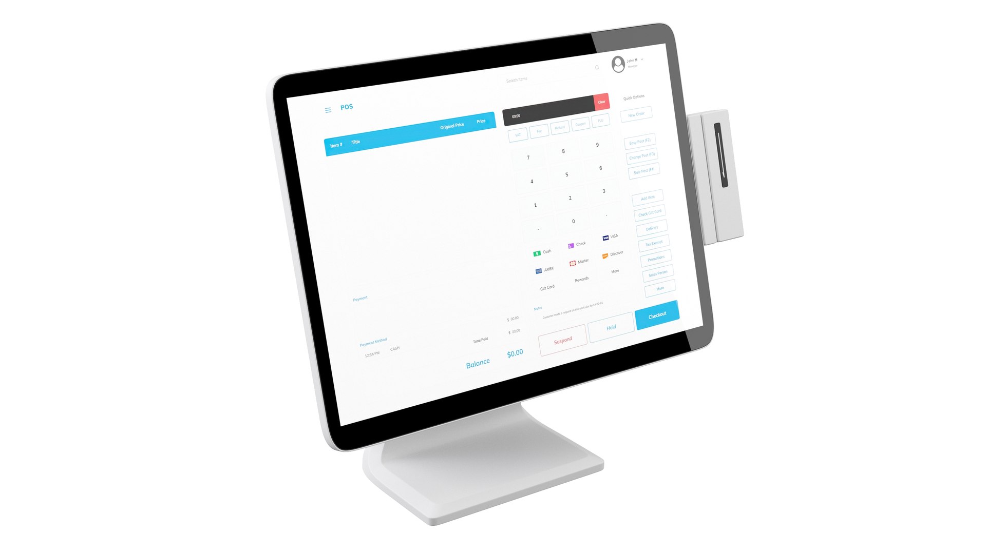 3D POS Terminal - TurboSquid 2177889