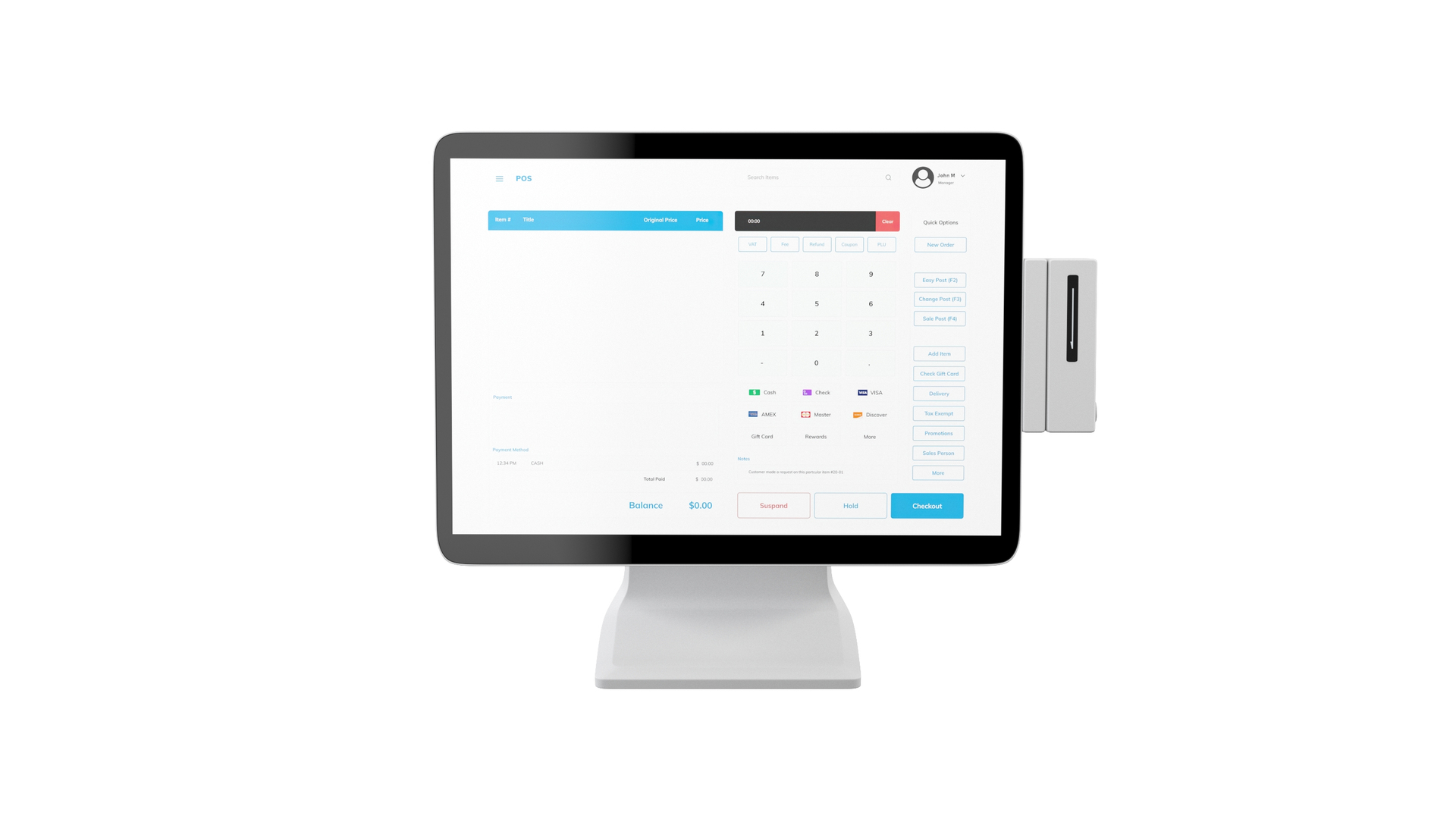 3D POS Terminal - TurboSquid 2177889