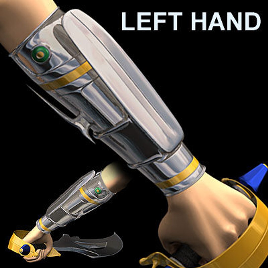 Biped Cyber Character 3d Model