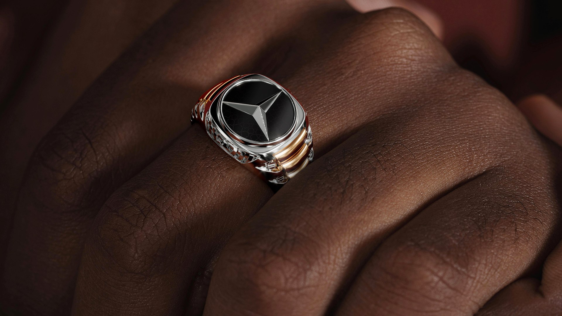 Classic Mercedes Benz Ring 3D Model - TurboSquid 2414500