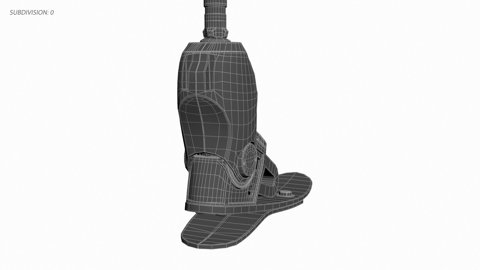 3D Bionic Foot - TurboSquid 1676963