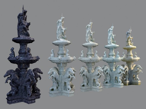 3D classic marble sculpture model - TurboSquid 1538591