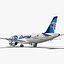 3d Model Airbus Egyptair
