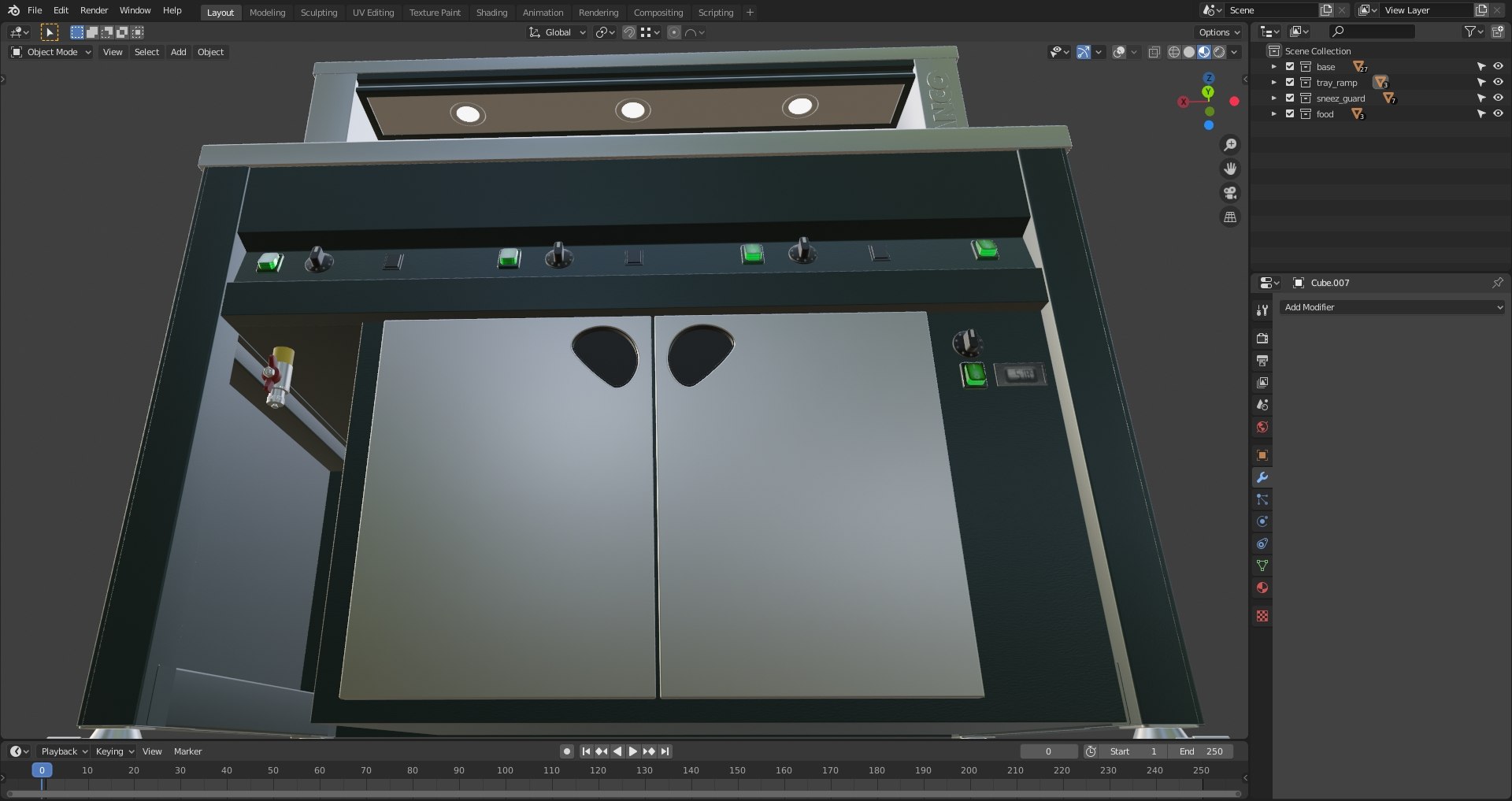 Blanco Basic Line Emotion Model - TurboSquid 1857838