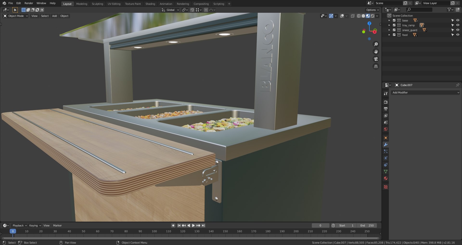 Blanco Basic Line Emotion Model - TurboSquid 1857838