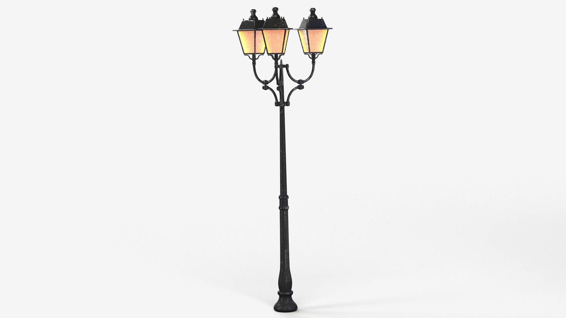 3D Street Lamp Model - TurboSquid 1477219