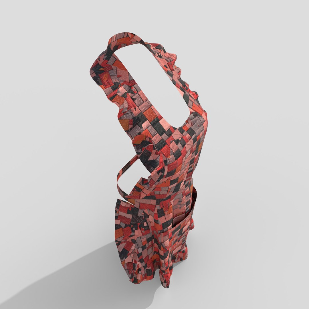 Apron 3D Model - TurboSquid 2341535