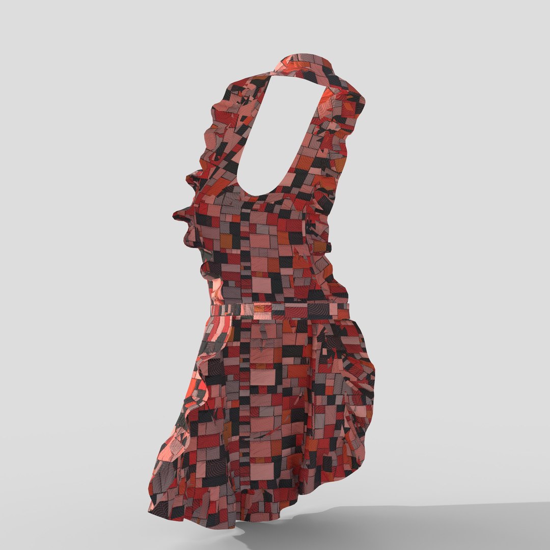 Apron 3D Model - TurboSquid 2341535