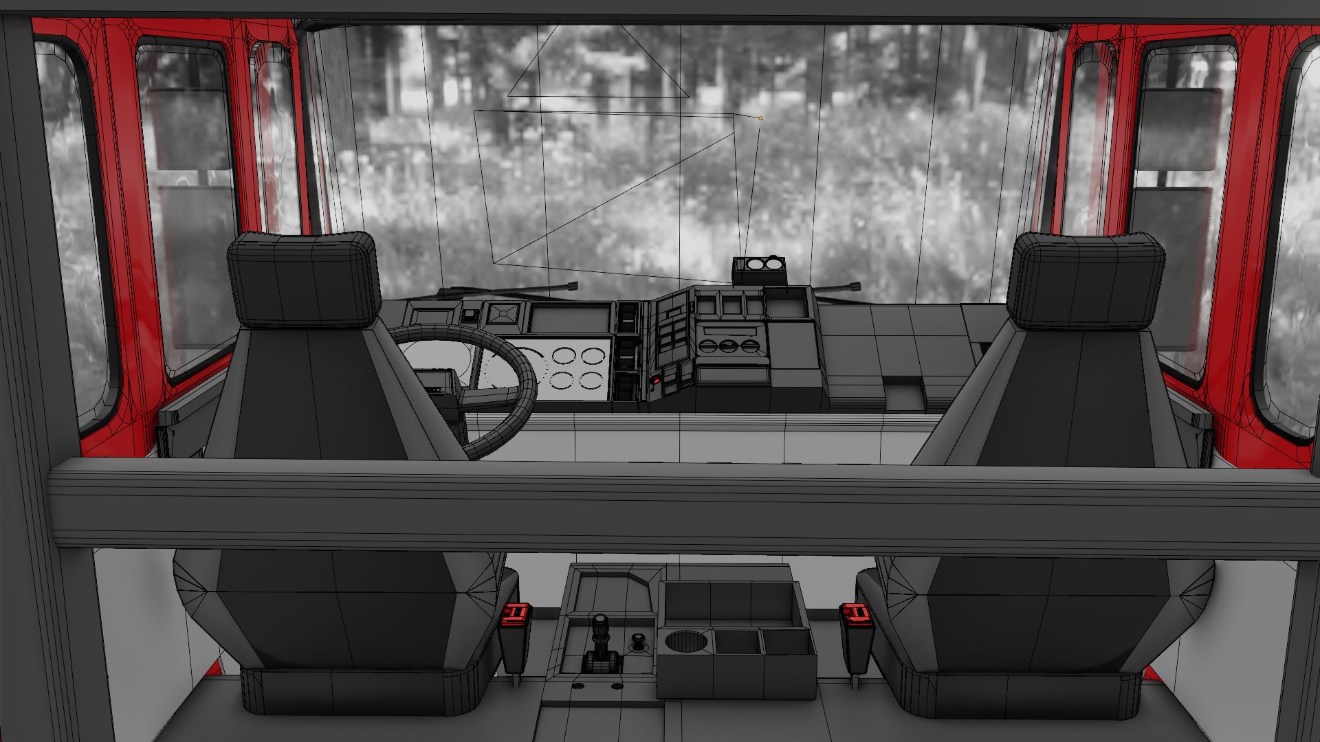 3D VOLVO FL6 Fire Engine - TurboSquid 2222712