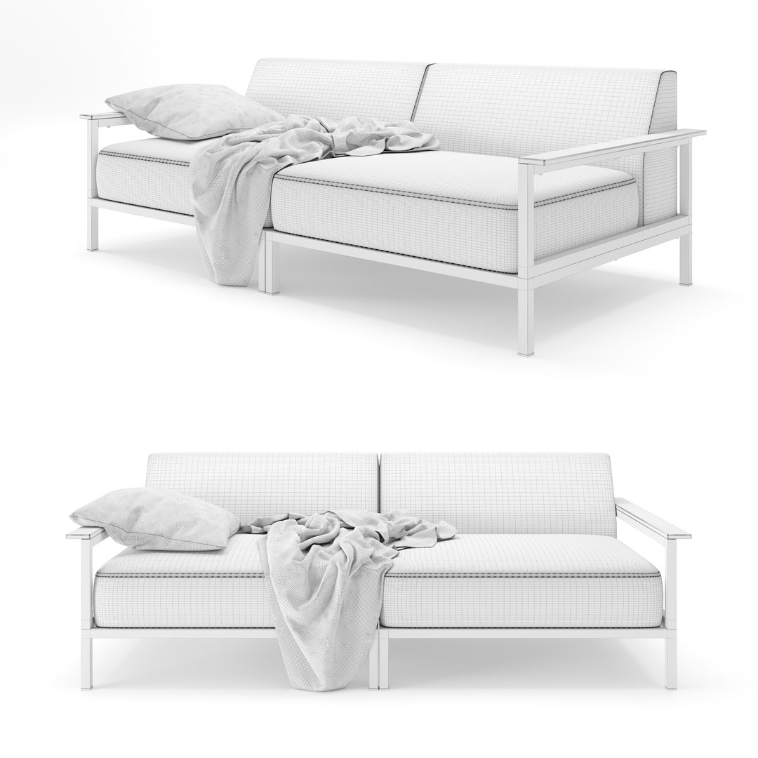 BoConcept Rome Outdoor Furniture 3D Model - TurboSquid 1829659