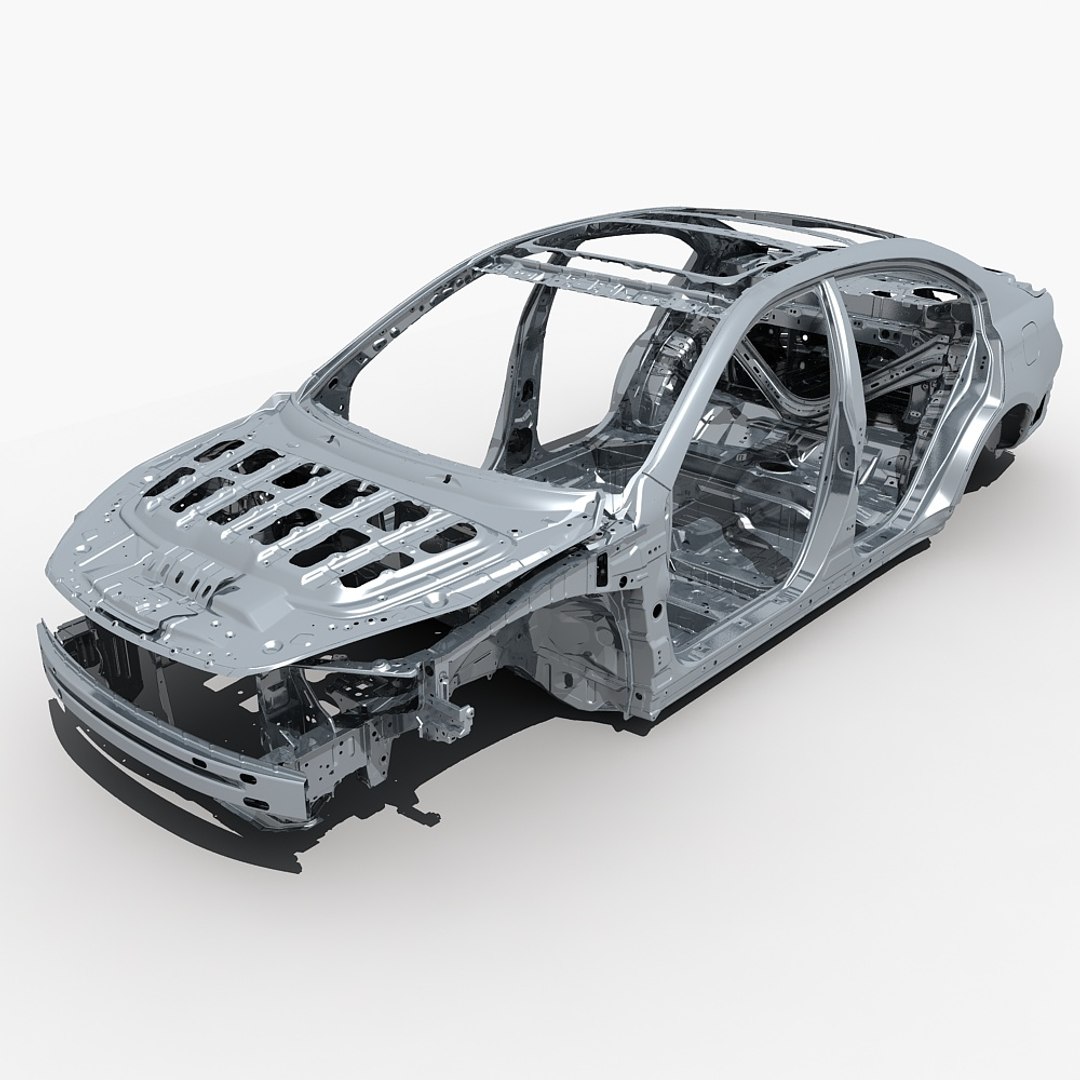 3D car frame model - TurboSquid 1241147