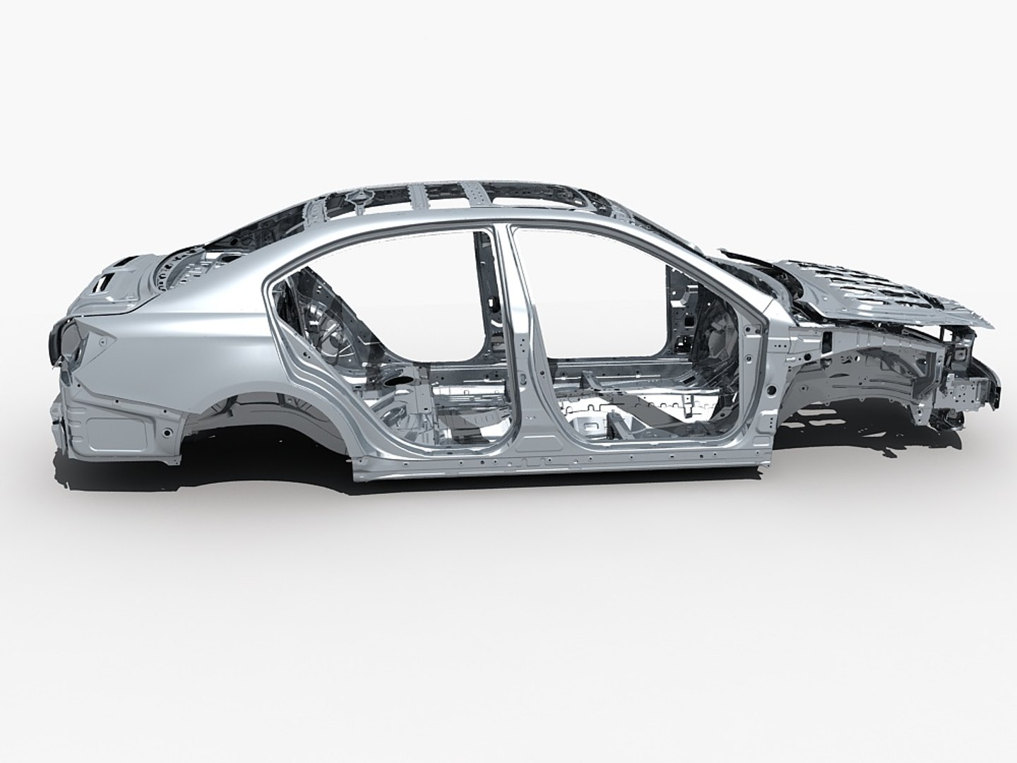 3D Car Frame Model - TurboSquid 1241147