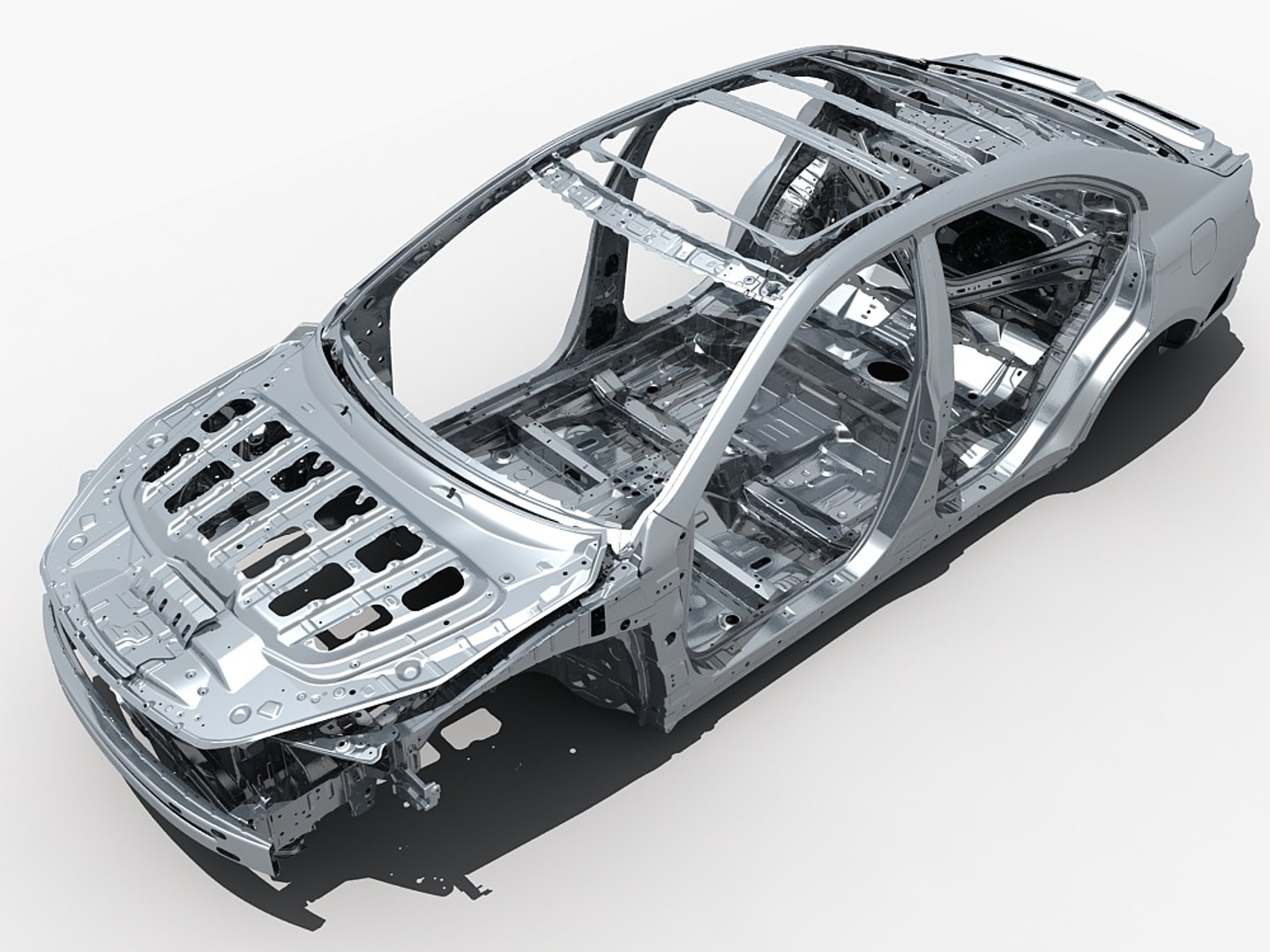 3D Car Frame Model - TurboSquid 1241147