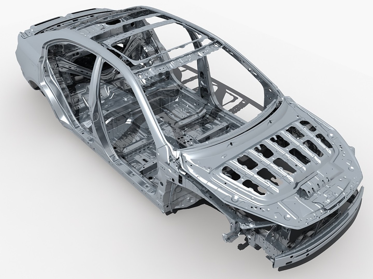 3D Car Frame Model - TurboSquid 1241147