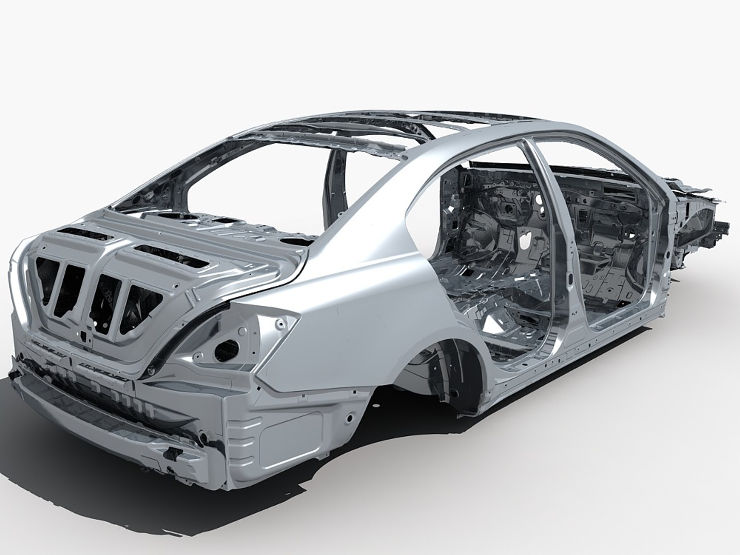 3D Car Frame Model - TurboSquid 1241147