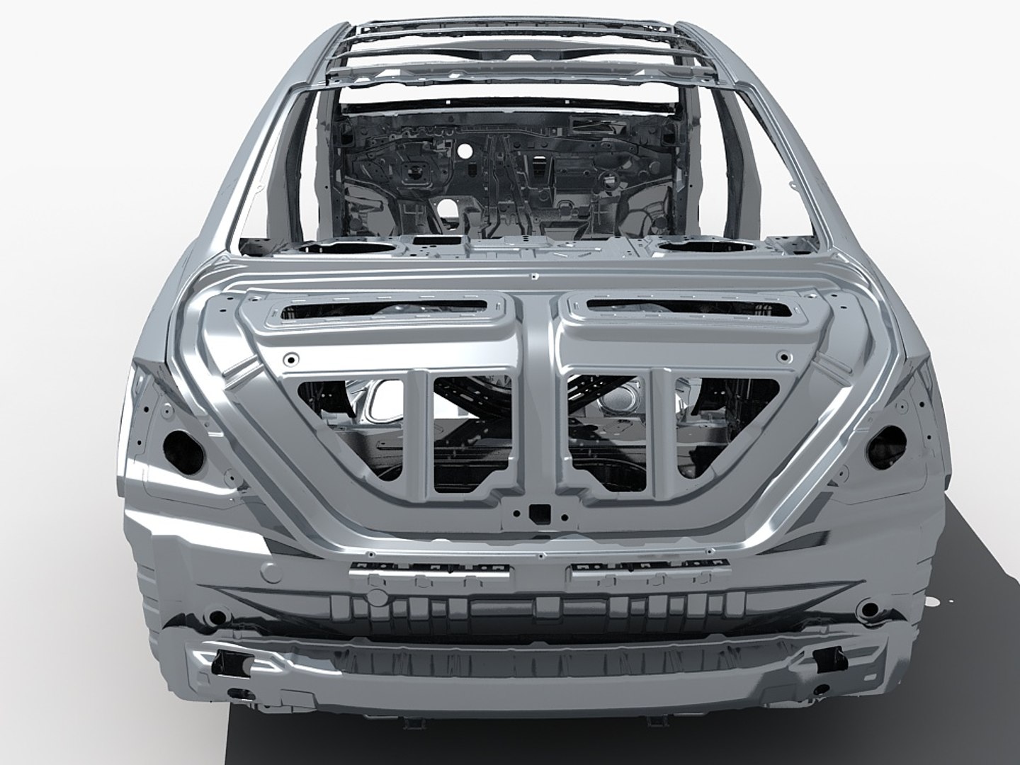 3D Car Frame Model - TurboSquid 1241147