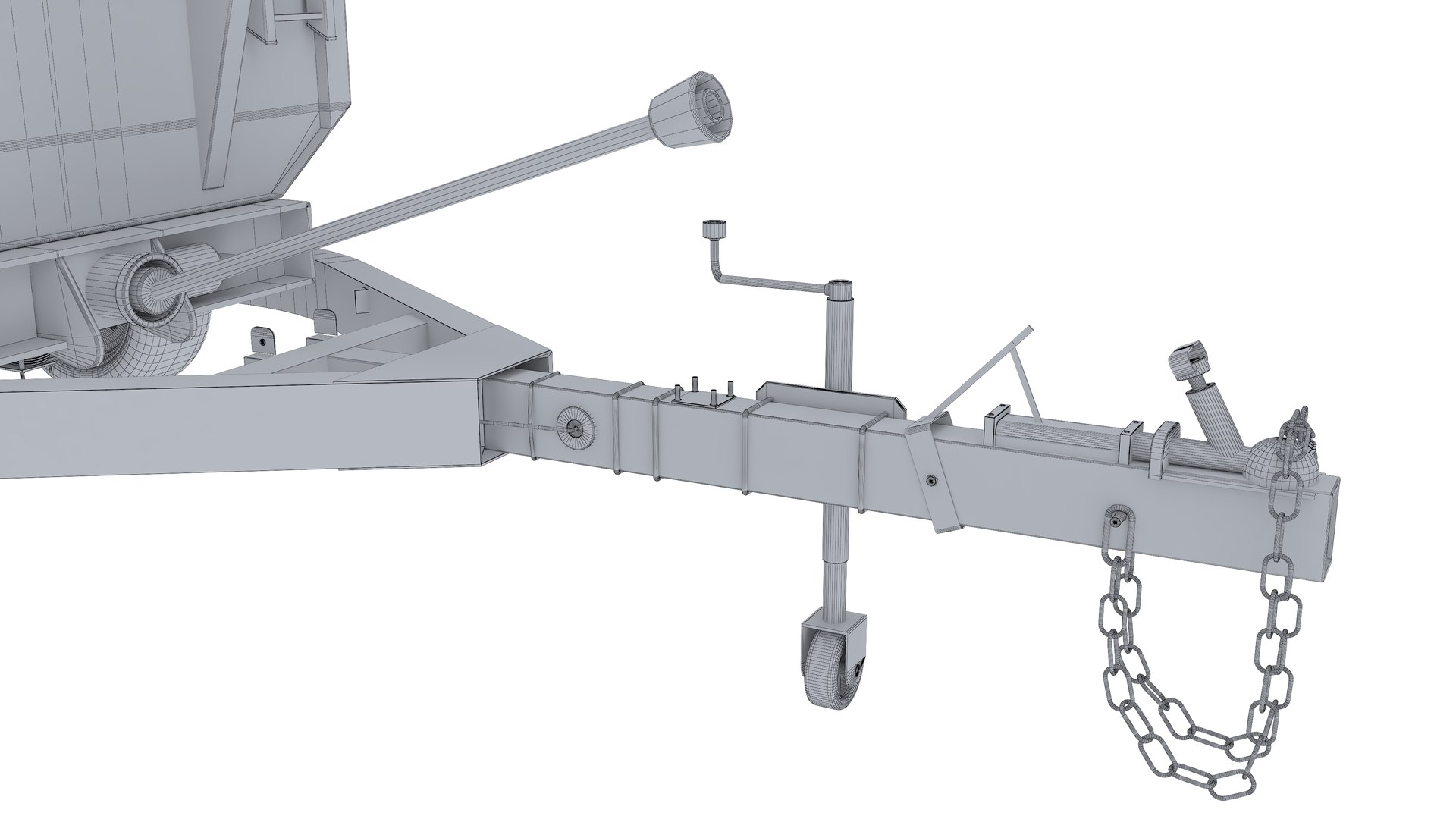 Body Tipper Trailer 3D Model - TurboSquid 2280170