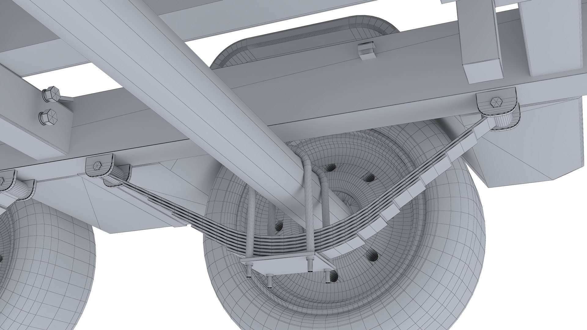 Body Tipper Trailer 3D Model - TurboSquid 2280170