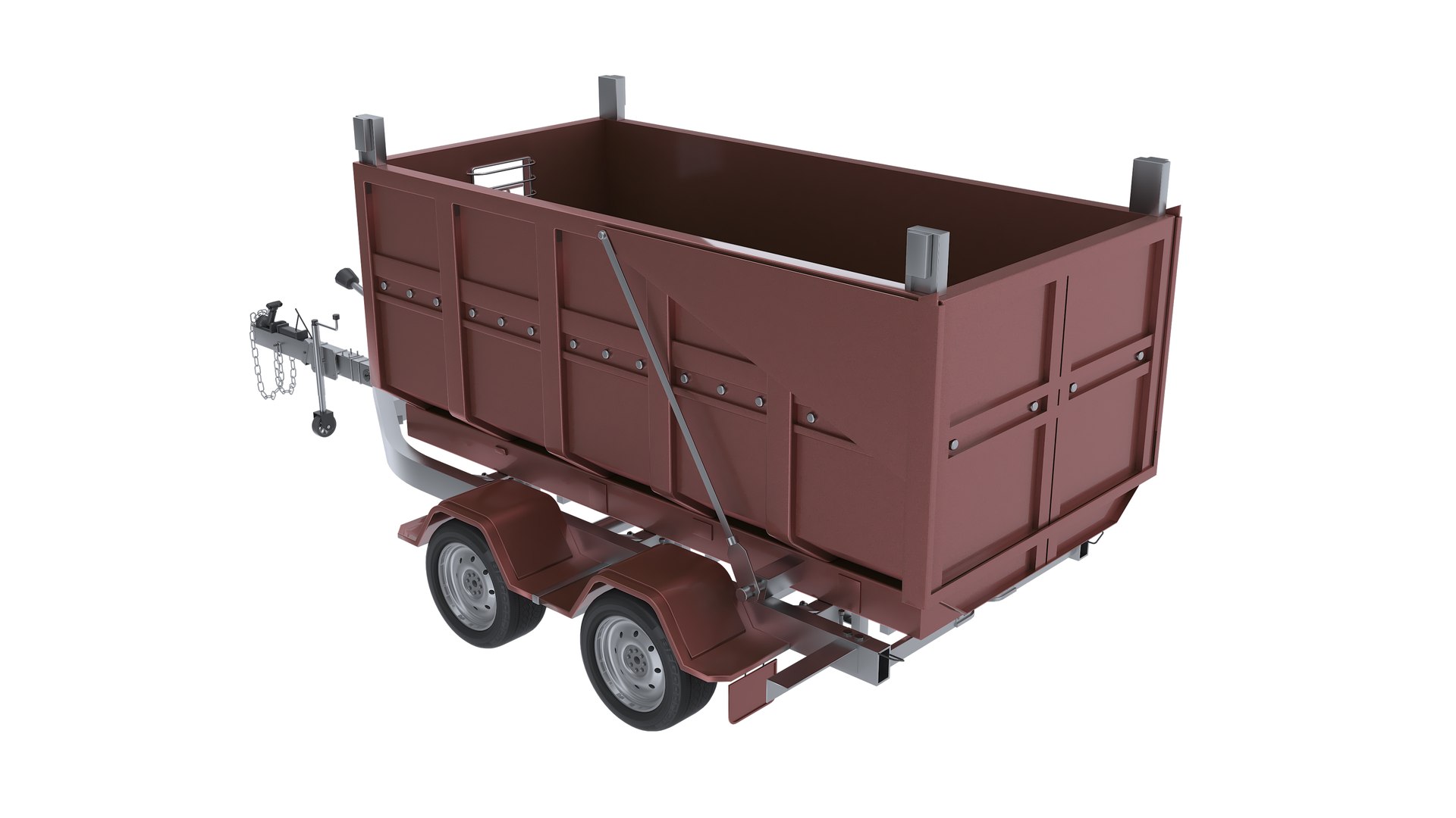 Body Tipper Trailer 3D Model - TurboSquid 2280170