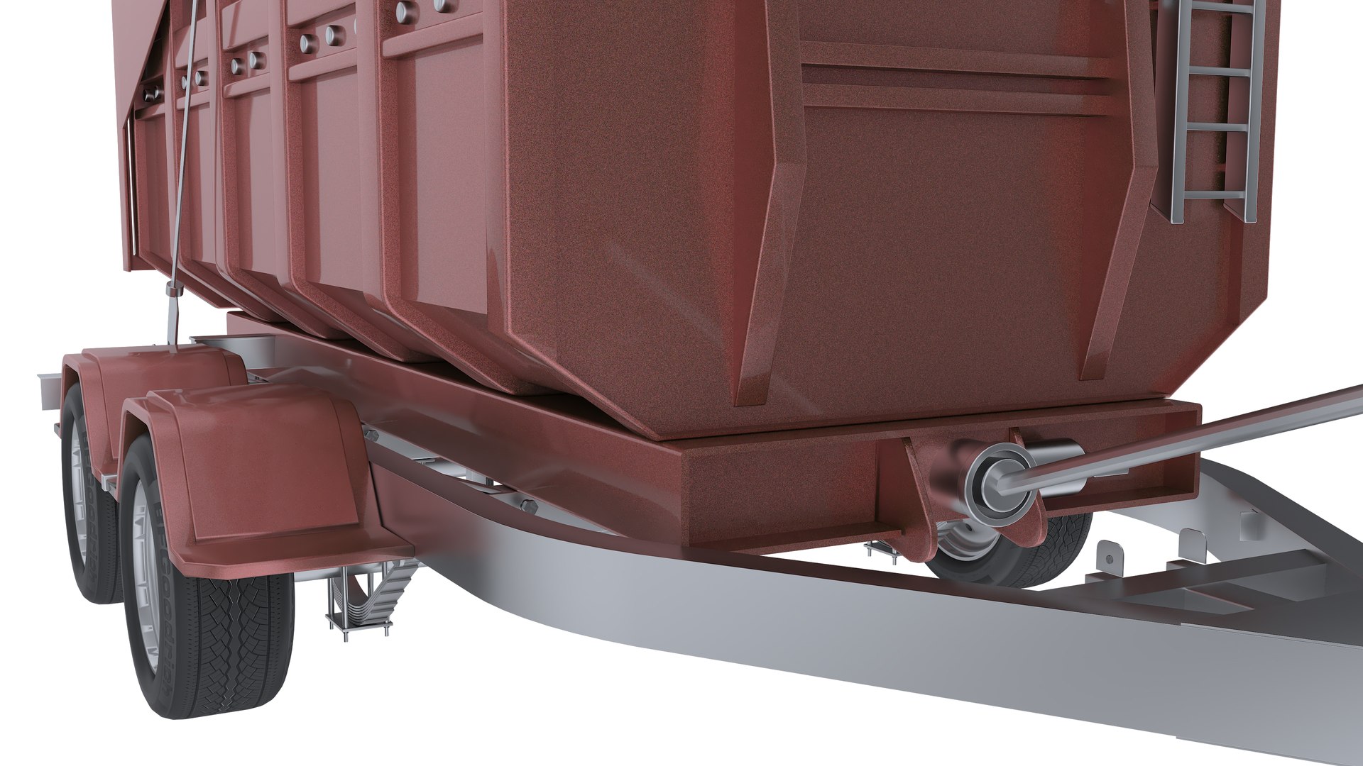 Body Tipper Trailer 3D Model - TurboSquid 2280170