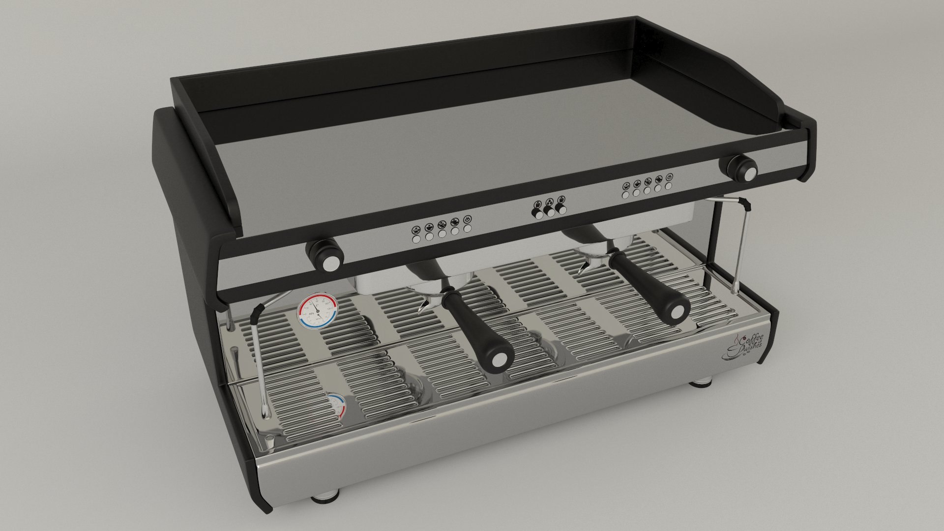 3D Espresso Machine Model - TurboSquid 1711834