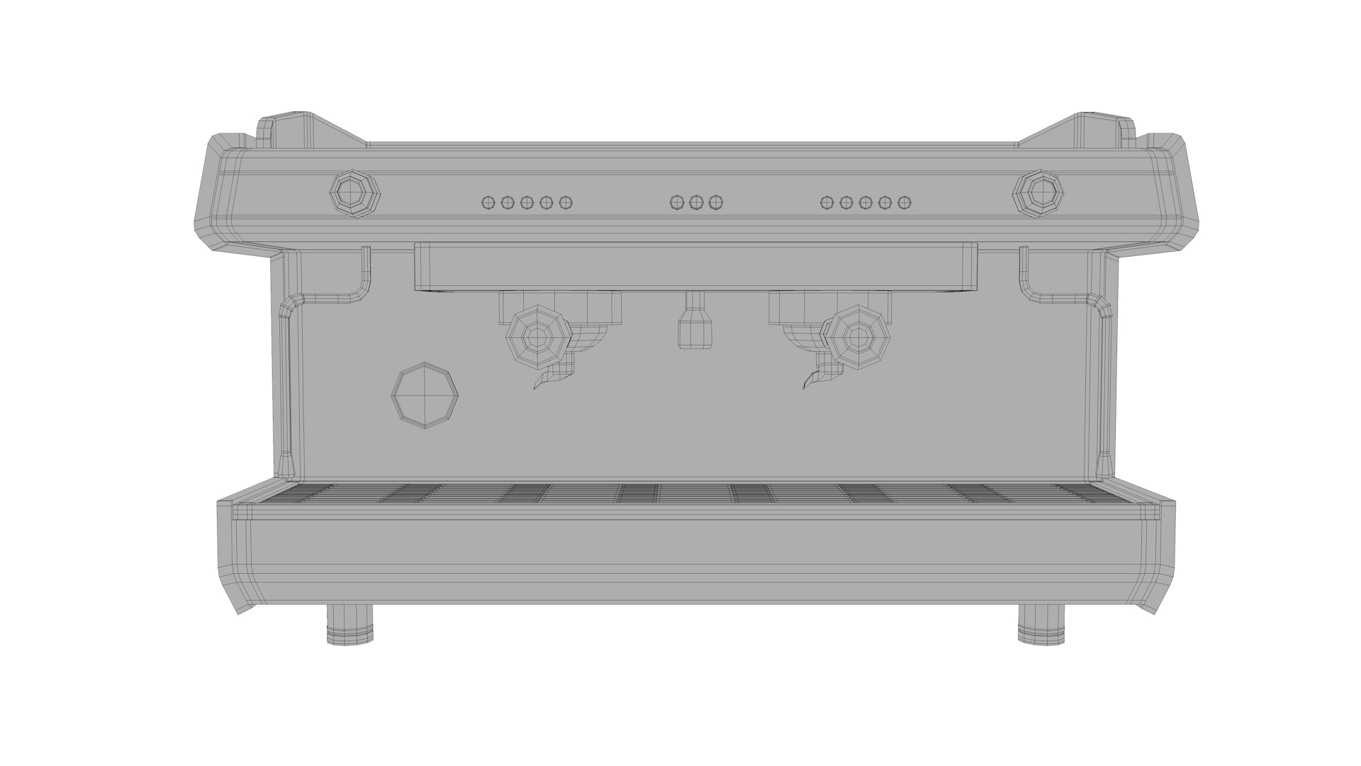 3D Espresso Machine Model - TurboSquid 1711834