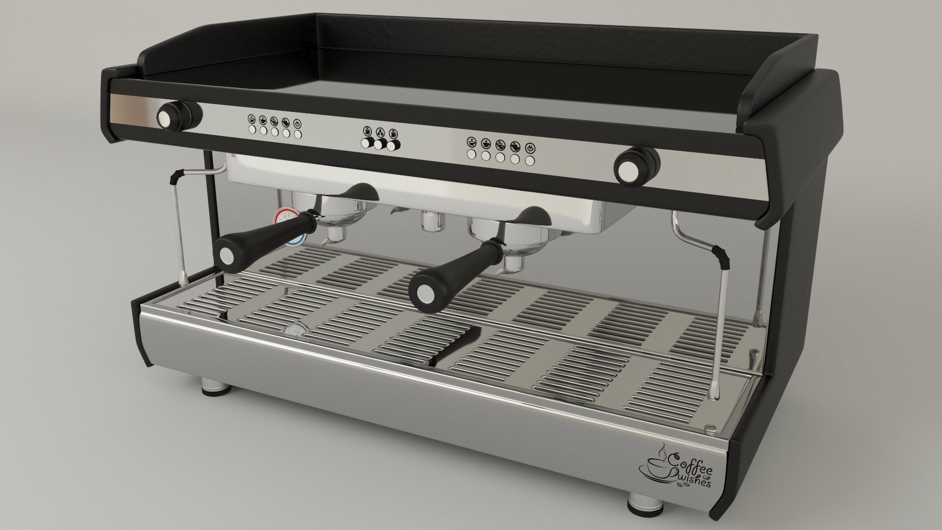 3D Espresso Machine Model - TurboSquid 1711834