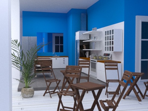 Scene loft 3D - TurboSquid 1431498