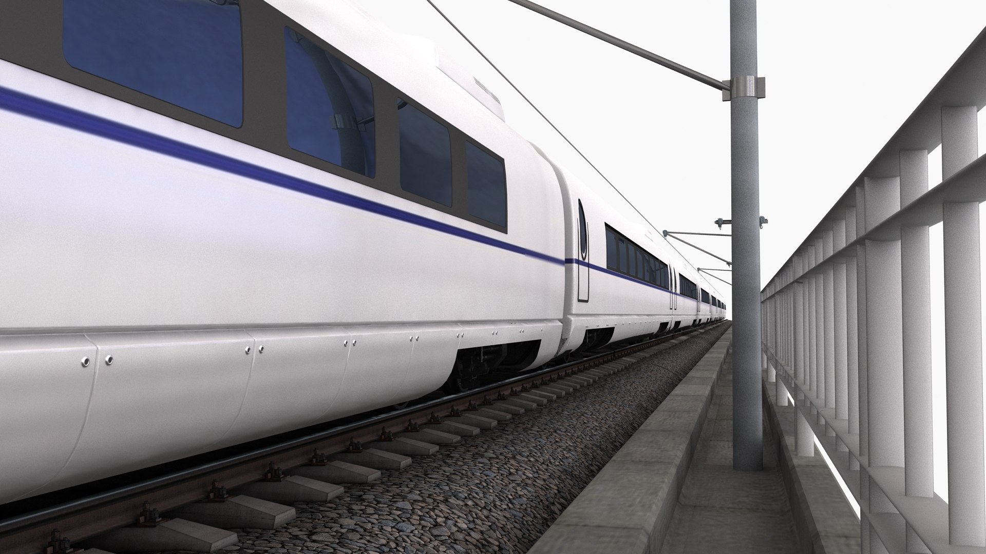 China Train 3D Model - TurboSquid 1682946