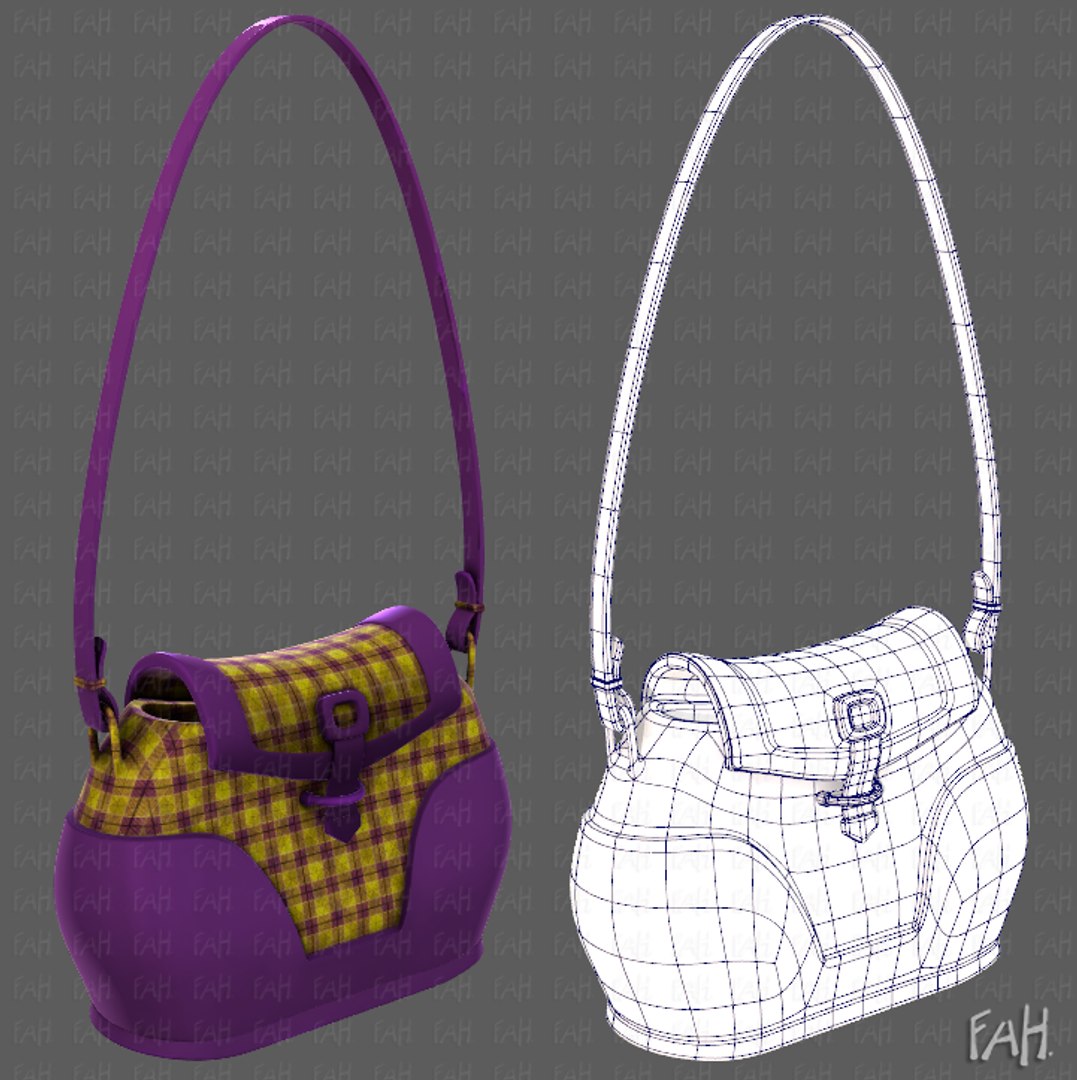 3D Bag V03 Model - TurboSquid 1871290