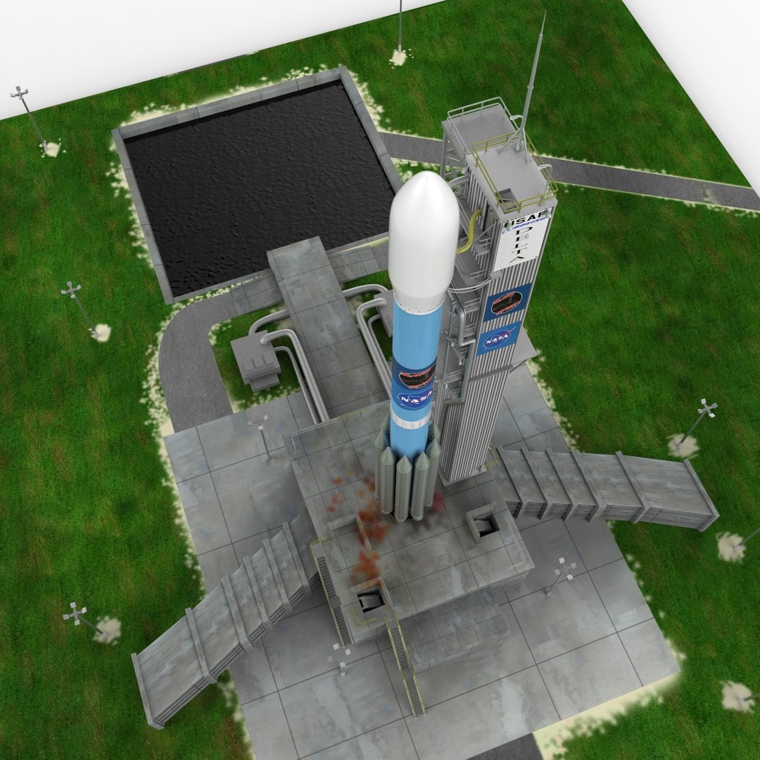 Delta Ii Launch Vehicle 3ds