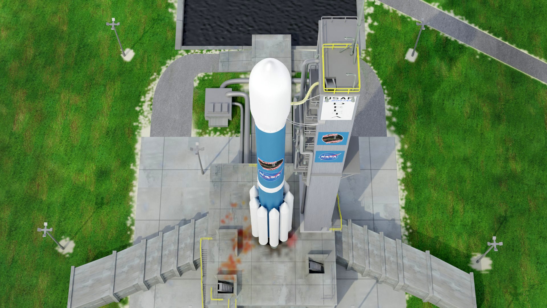 Delta Ii Launch Vehicle 3ds