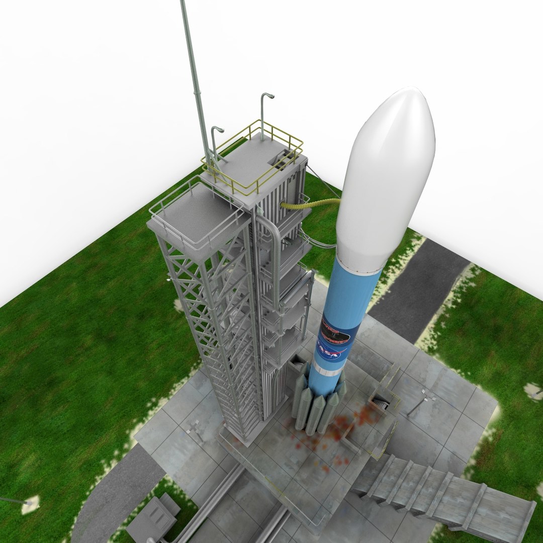 Delta Ii Launch Vehicle 3ds