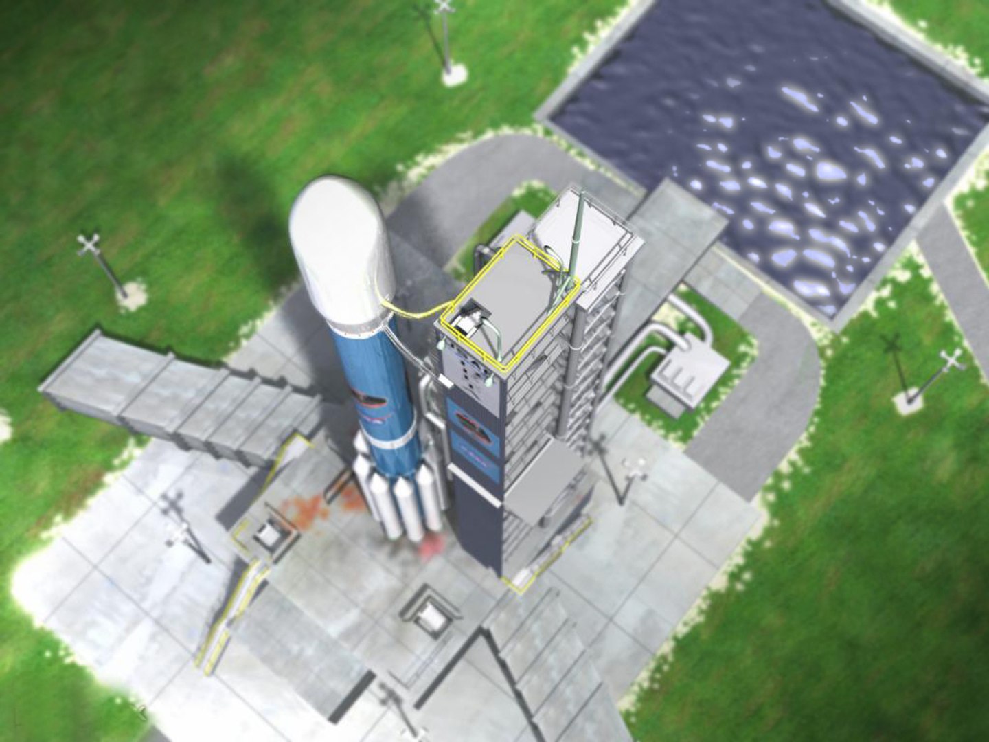 Delta Ii Launch Vehicle 3ds