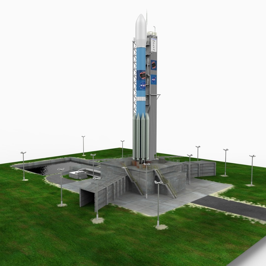 Delta Ii Launch Vehicle 3ds