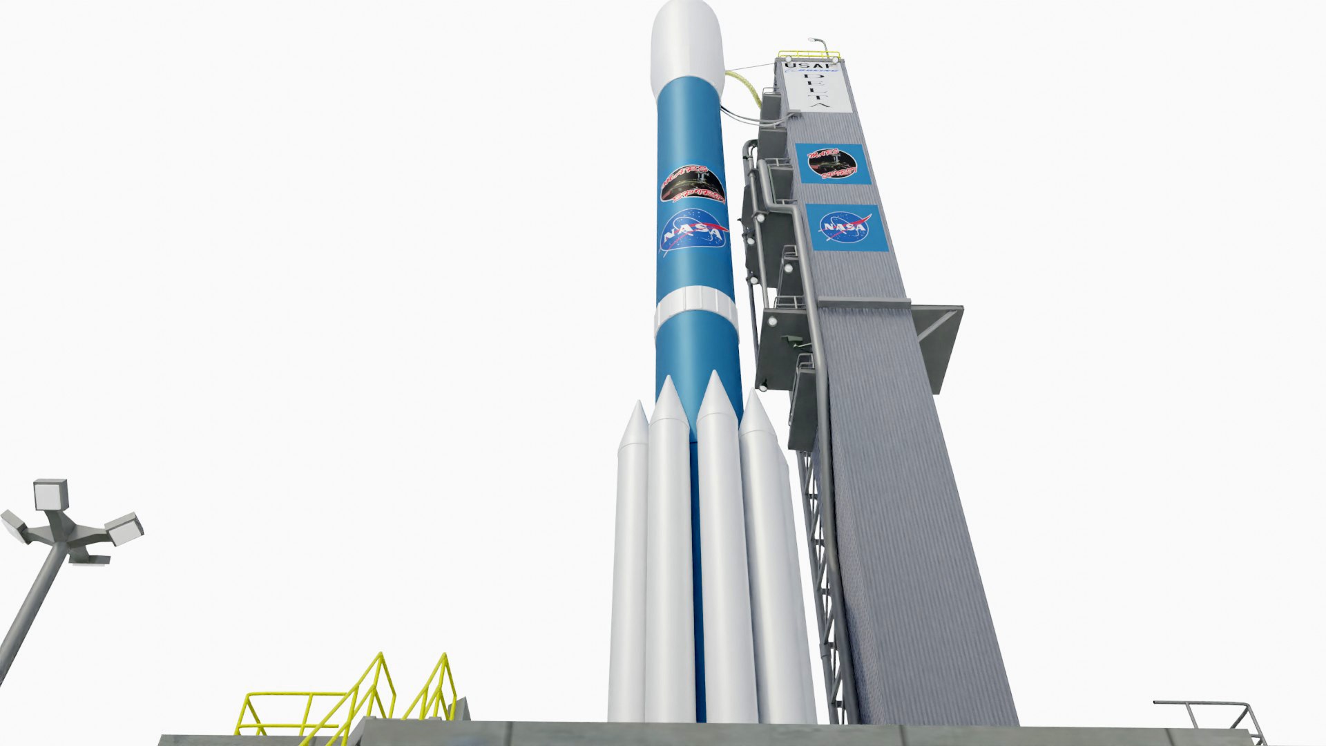 Delta Ii Launch Vehicle 3ds