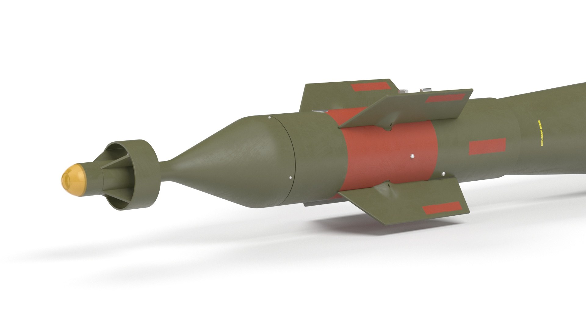 GBU-10 Paveway II Laser Guided Bomb 3D Model - TurboSquid 2007425