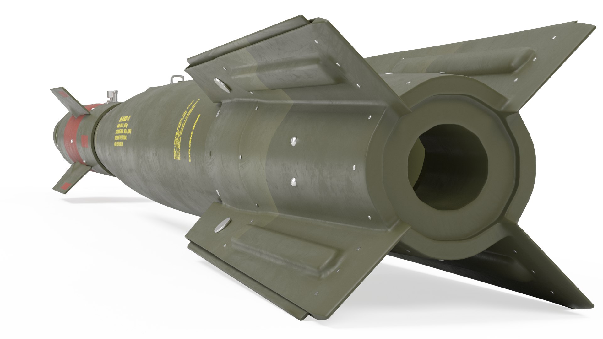 GBU-10 Paveway II Laser Guided Bomb 3D Model - TurboSquid 2007425