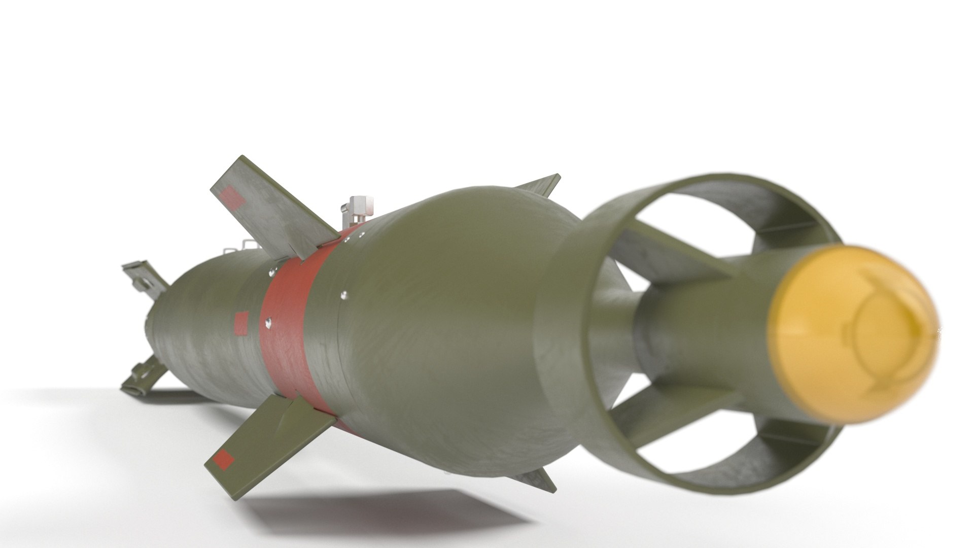 GBU-10 Paveway II Laser Guided Bomb 3D Model - TurboSquid 2007425