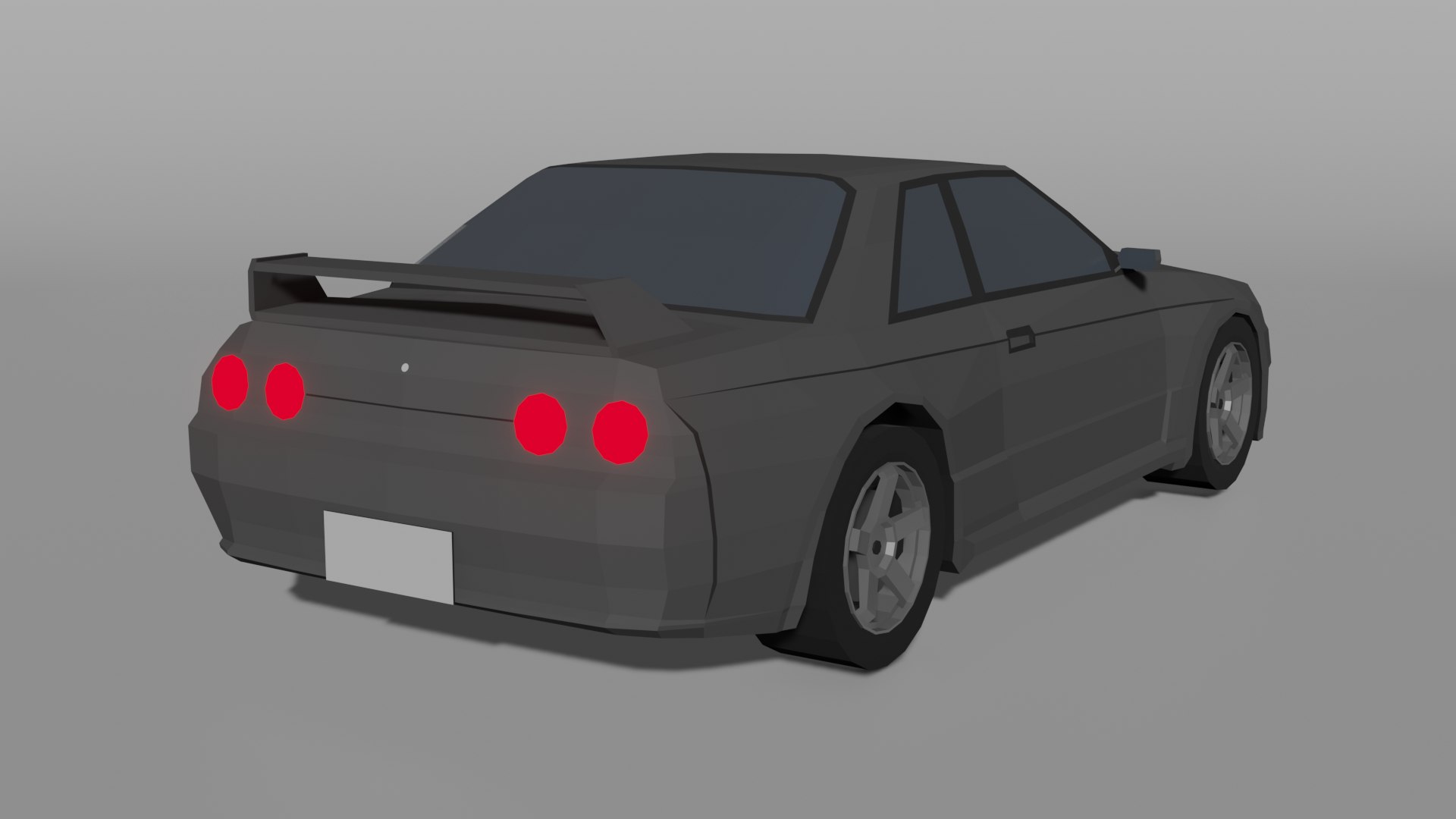 Low Poly Nissan Skyline GT-R VIII R32 3D Model - TurboSquid 1817210