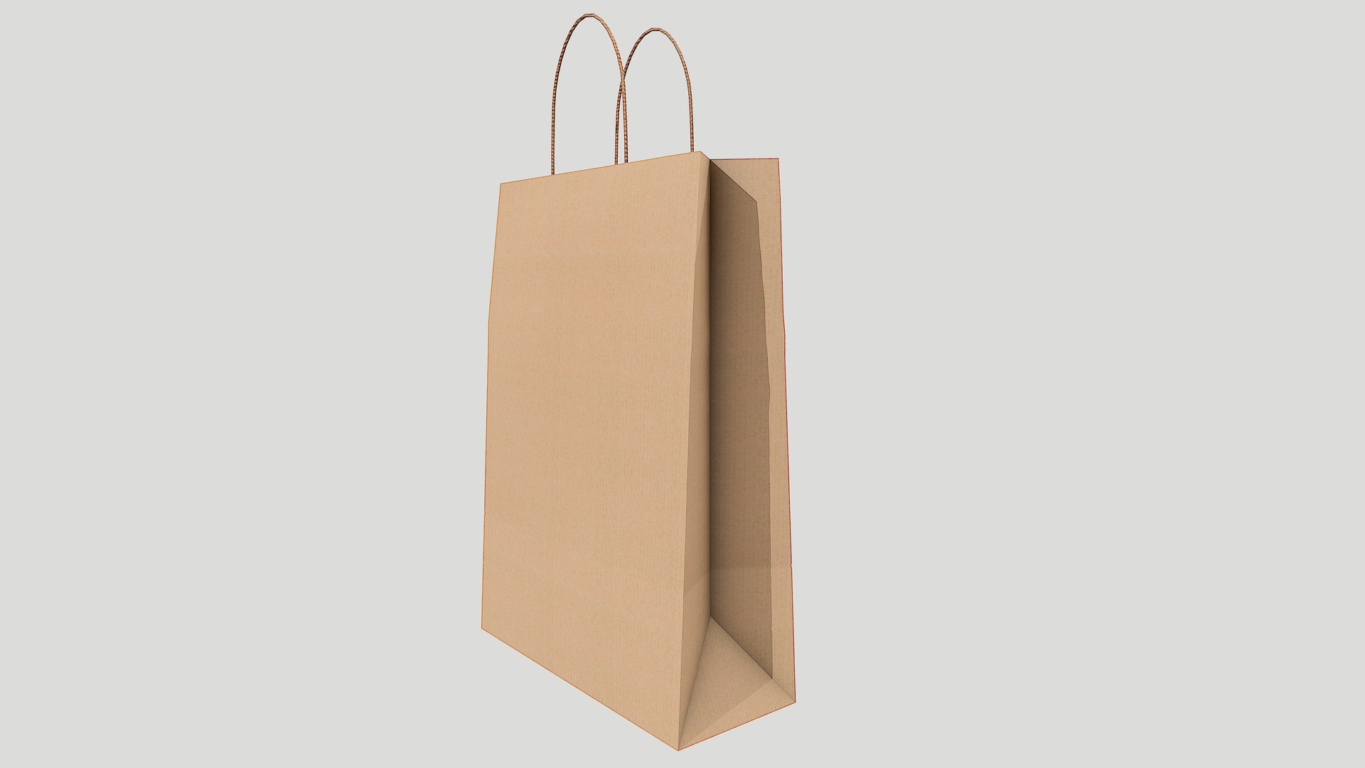 3D Paper Bag 1 With PBR 4K 8K - TurboSquid 1752212