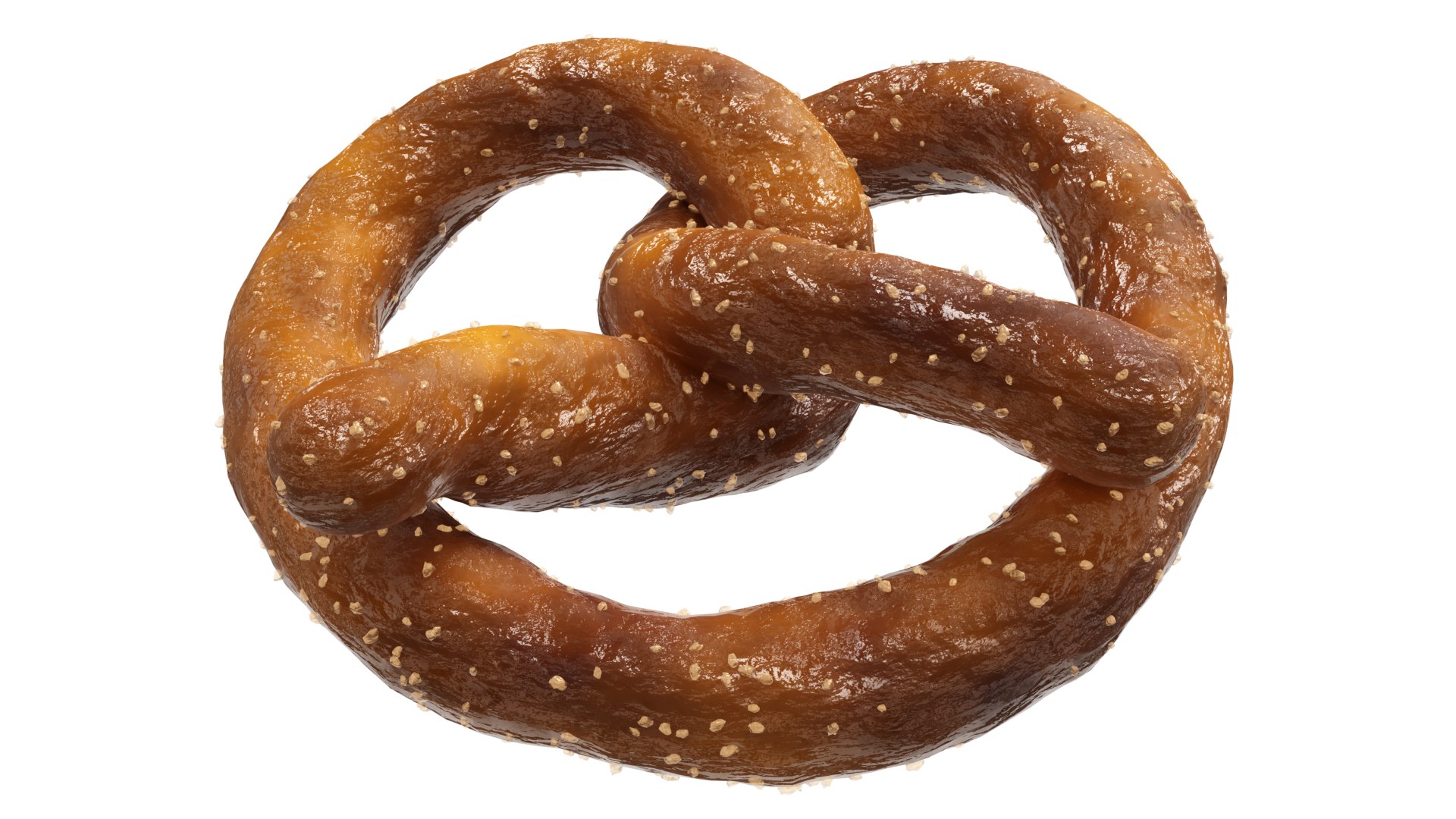 Pretzel 3D Model - TurboSquid 1849737