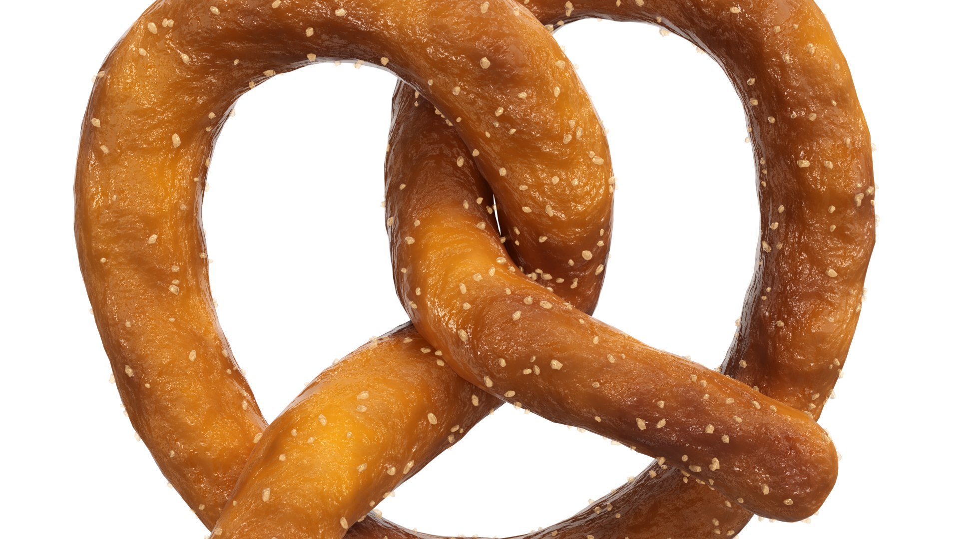 Pretzel 3D Model - TurboSquid 1849737