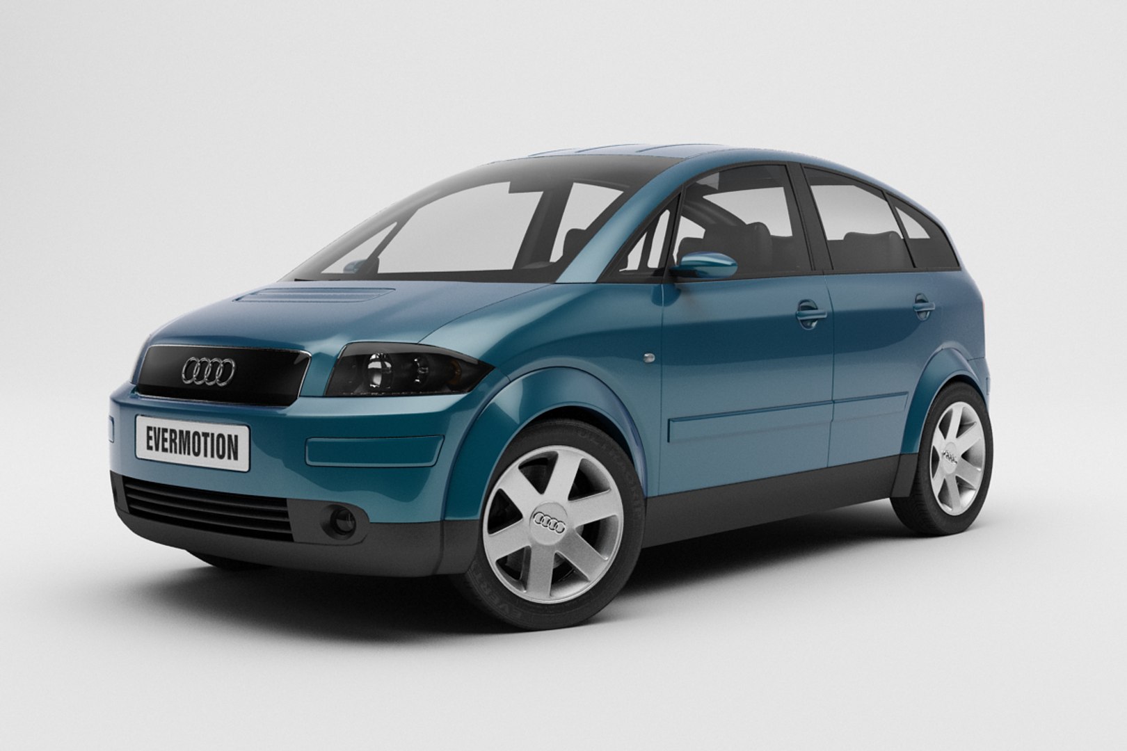 3d Model Car Audi A2