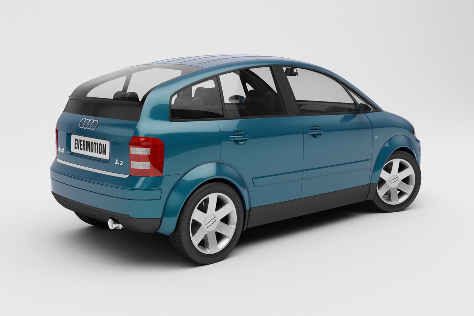 3d Model Car Audi A2