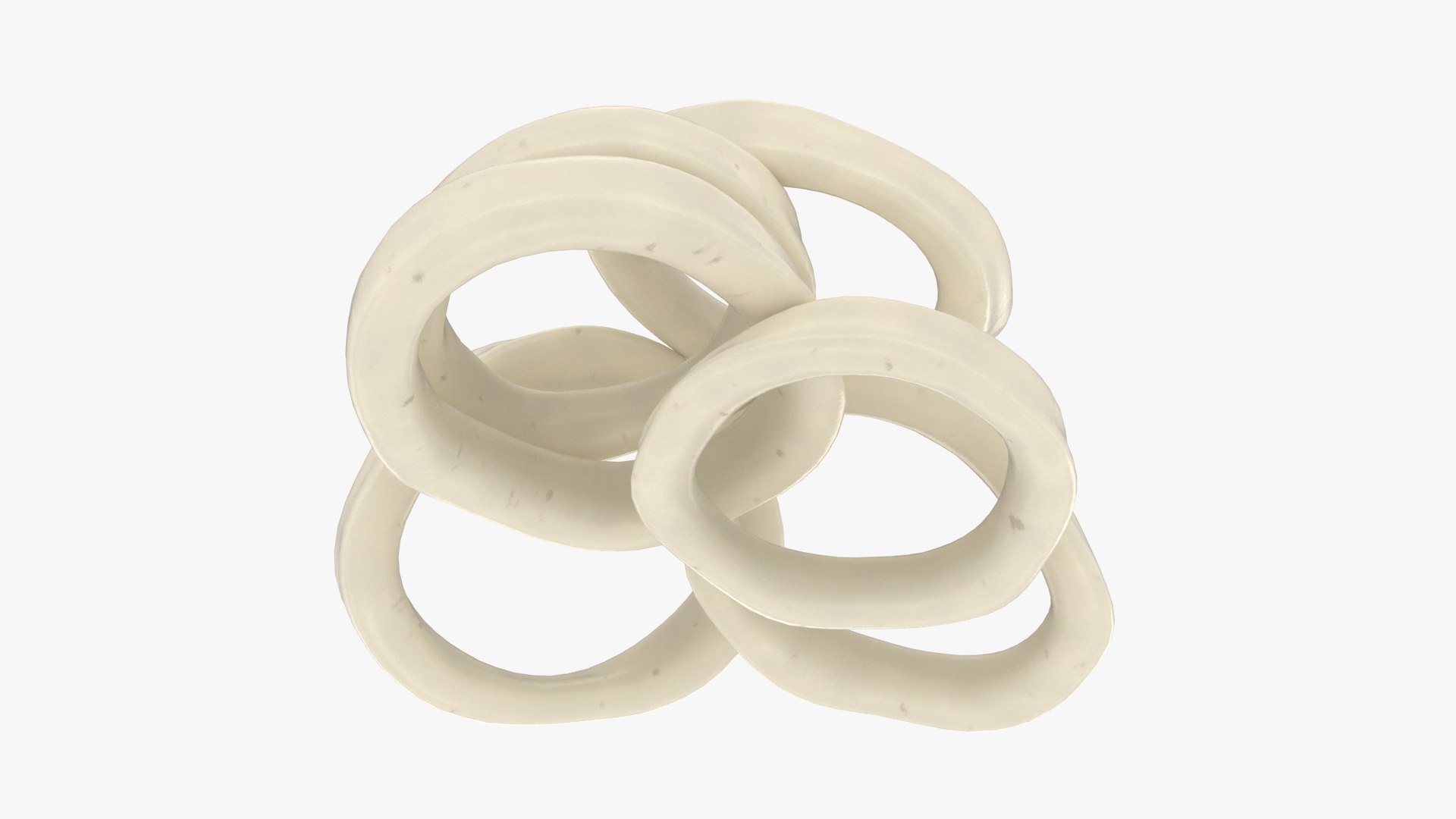 Squid Ring Pile 3D Model - TurboSquid 2080166