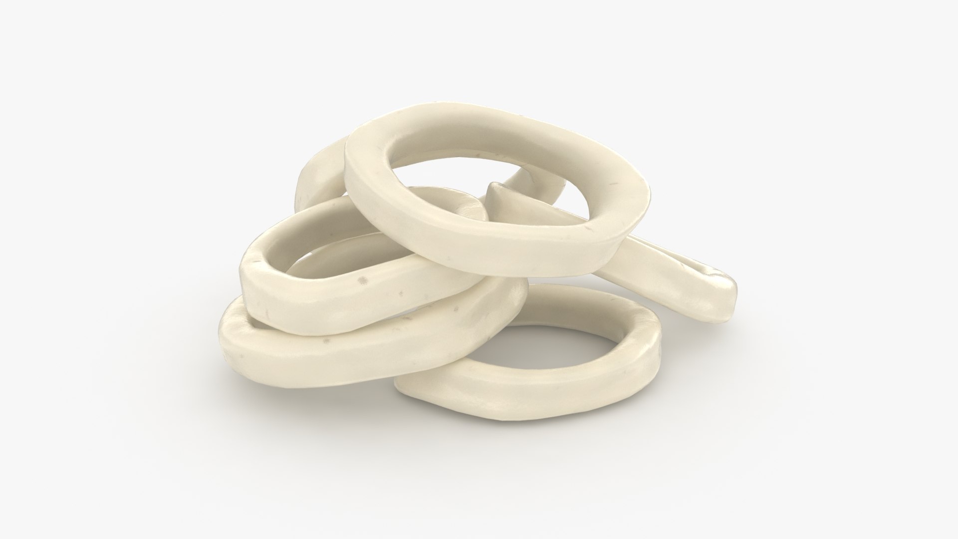 Squid Ring Pile 3D Model - TurboSquid 2080166