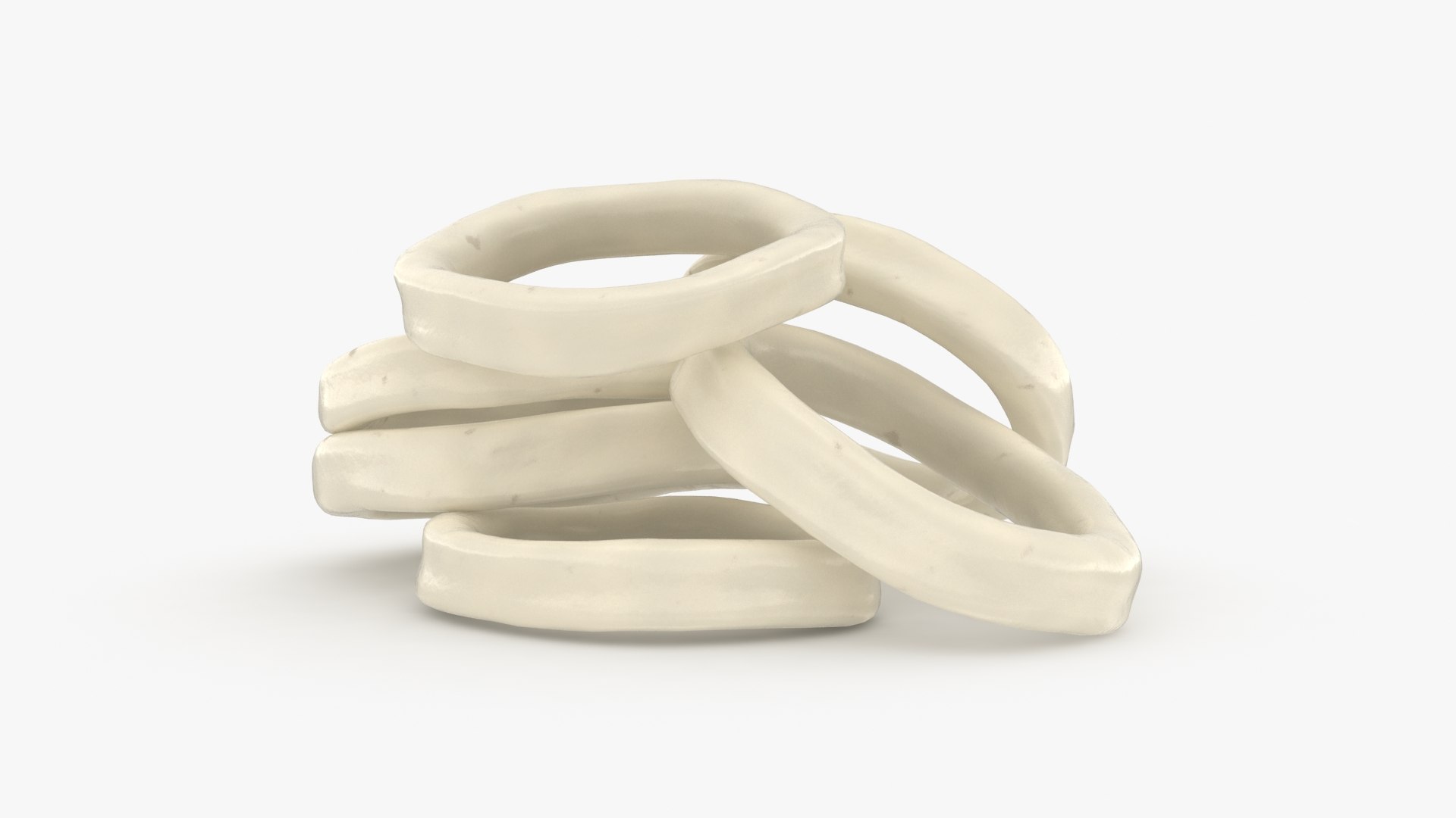 Squid Ring Pile 3D Model - TurboSquid 2080166