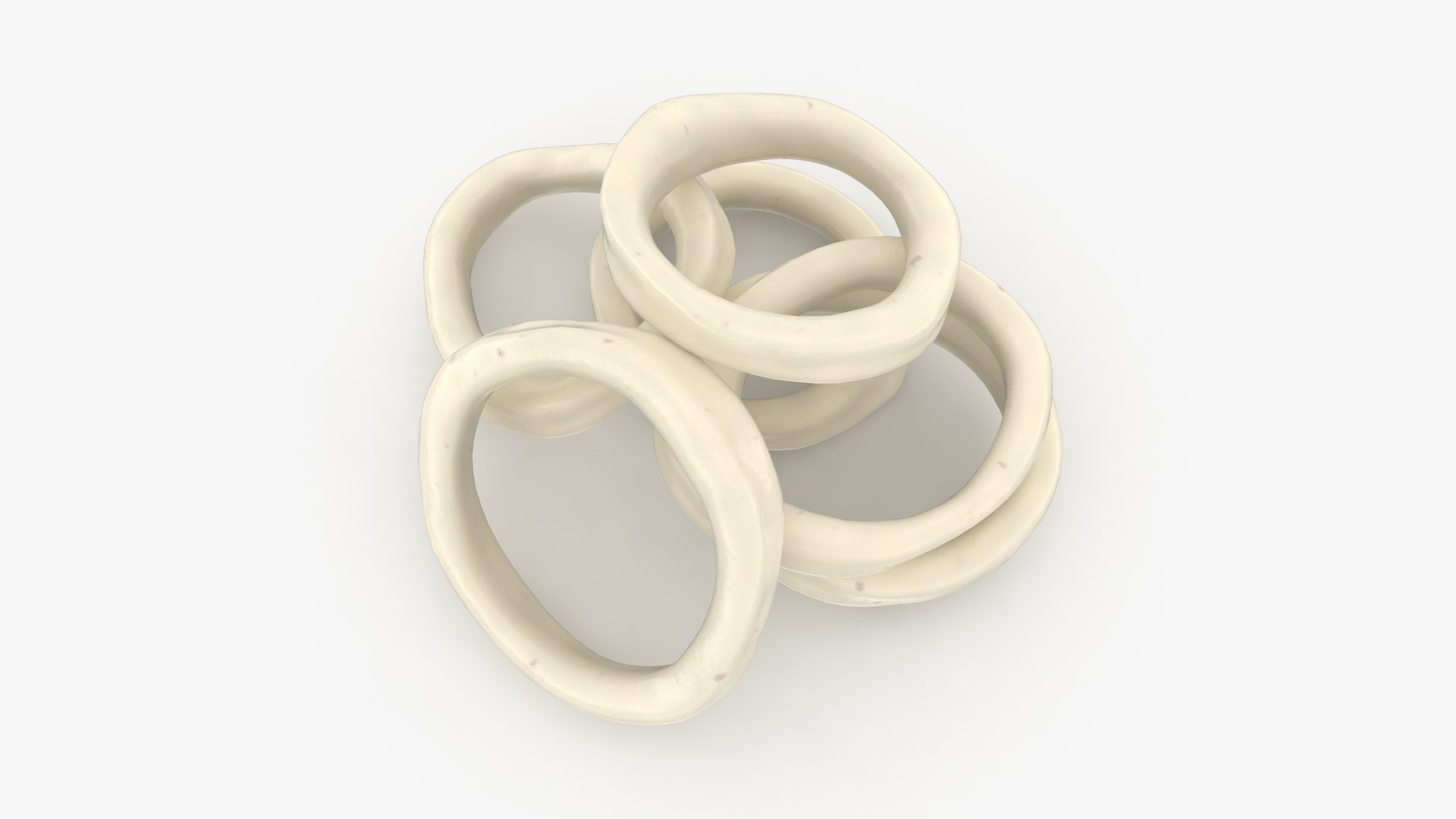 Squid Ring Pile 3D Model - TurboSquid 2080166