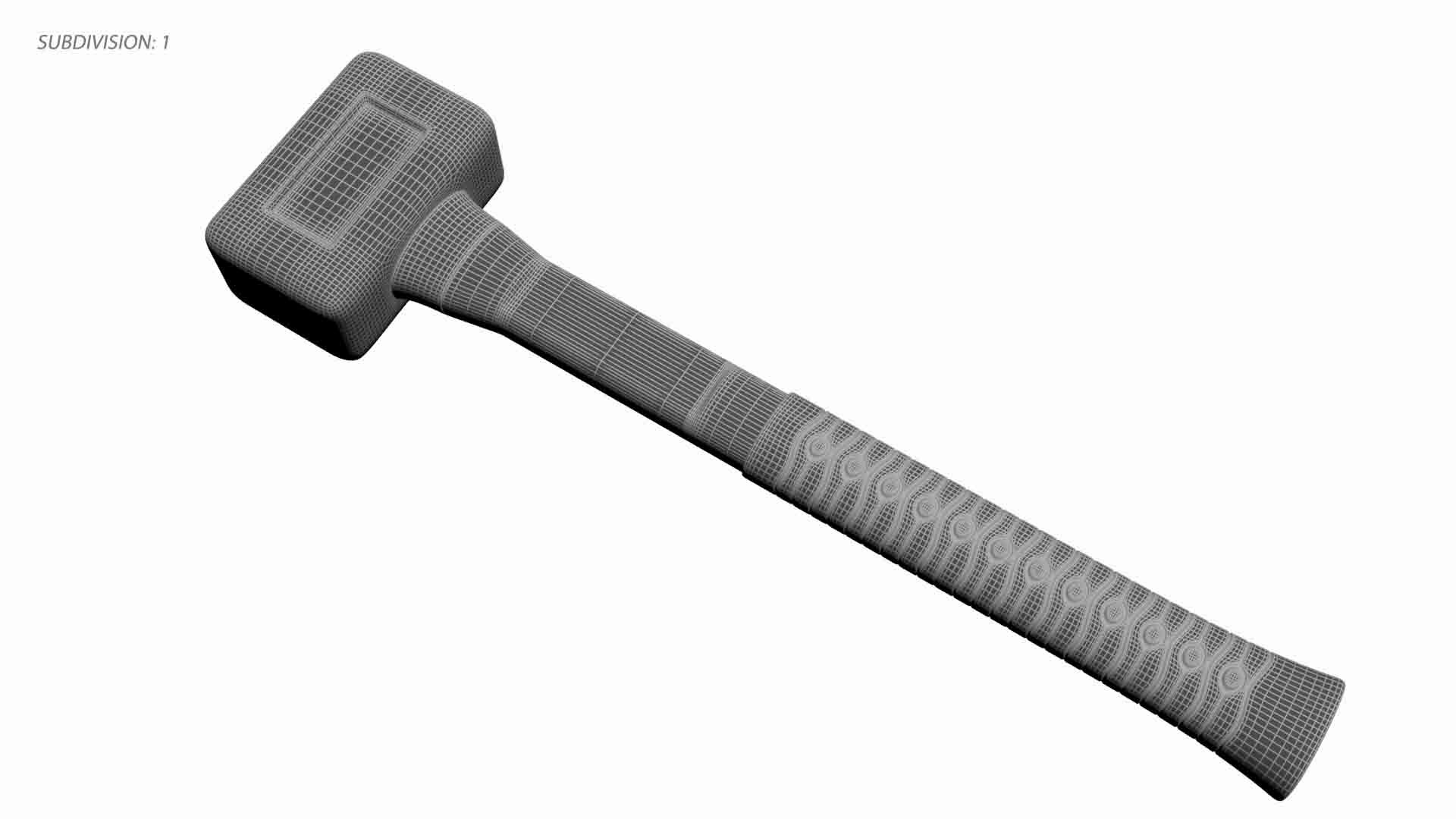Draper Hammer Model - TurboSquid 2084943